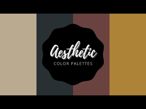 AESTHETIC COLOR PALETTES WITH IT'S NAME AND HEX COLOR CODE | Part - 14 | mochibubble