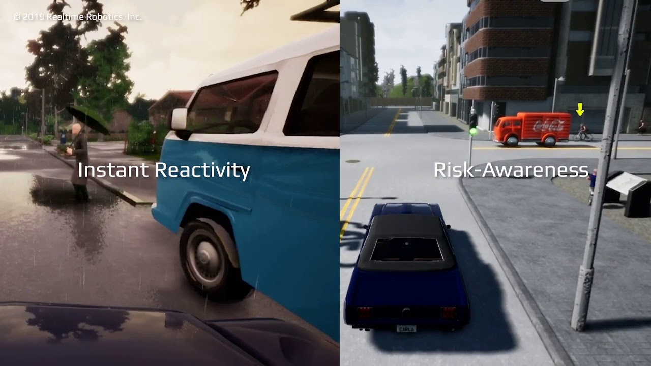 Realtime's Autonomous Vehicle Risk Aware Motion Planning