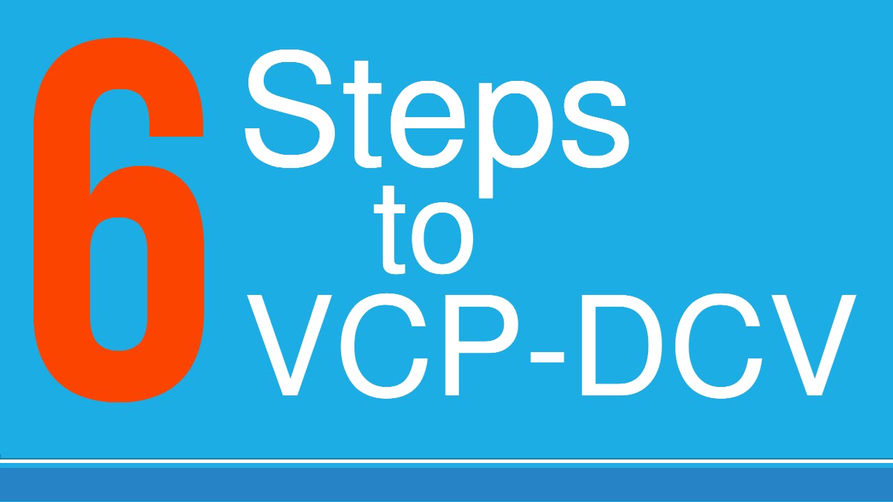 VMWare Certification: VMWare Certified Professional Data Center Virtualization - VCP DCV