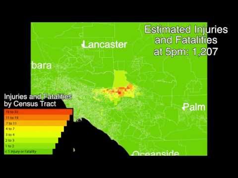 M6.8 Earthquake on the Cucamonga Fault (Ontario) | SCEC-VDO