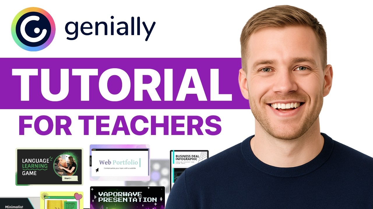 Genially Tutorial For Teachers | How To Create Your 1st Interactive Presentation