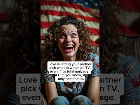 My Definition of True Love: Tolerating Bad TV???? #funny #subscribe #jokes #newvideo #quotes