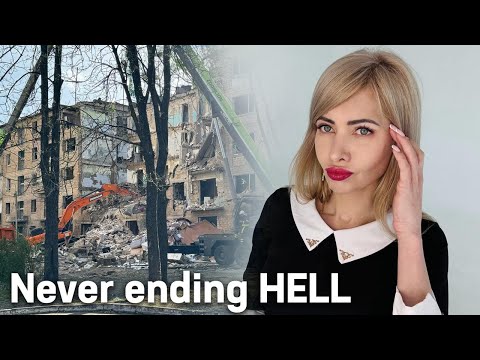Reporting from the site of the Russian missile strike in KYIV - News Update from Ukraine