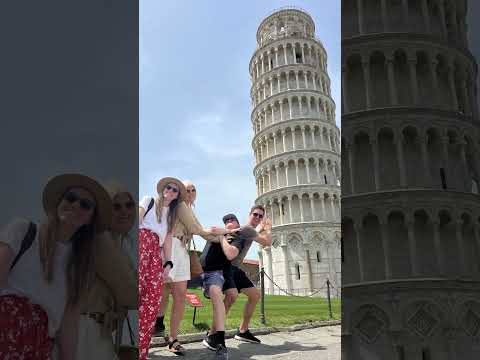 Leaning Tower of Pisa: What *Not* to do as tourists! ???? #Italy #TravelTips #travel #mime