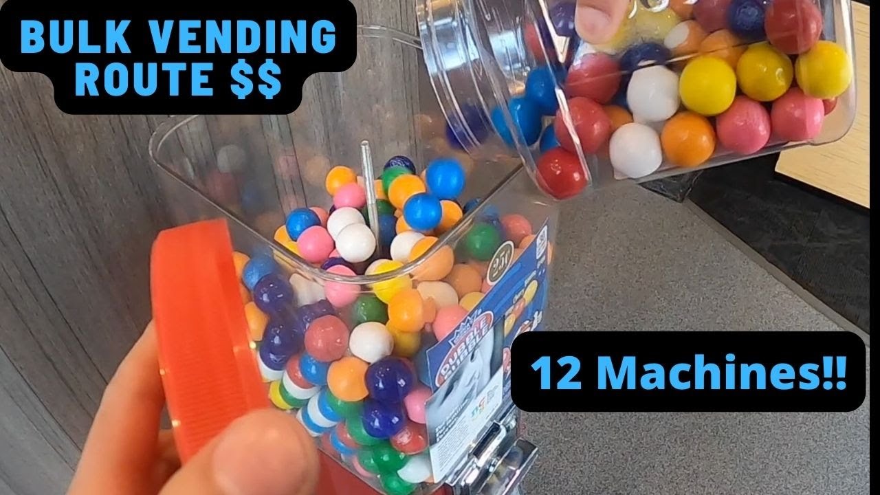 Bulk Vending Route Collection | 12 Machines! Ep.6 #candy #vending
