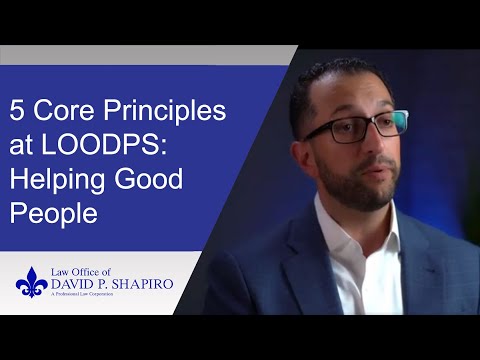 San Diego Criminal Attorney Explains Their Firm's Core Values | Helping Good People