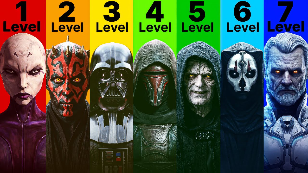 The 7 Levels of Sith Explained in Detail