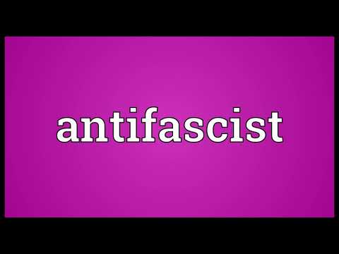 Antifascist Meaning