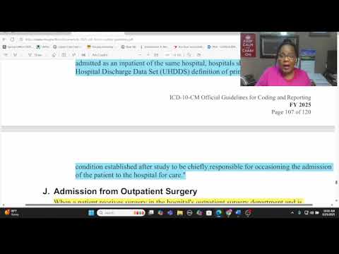 Part 38 of the Official ICD-10-CM Coding Guidelines