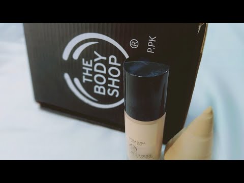 The Body Shop Fresh Nude Foundation Review in Urdu|Hindi with Price| for All Skin types