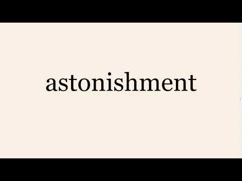 astonishment