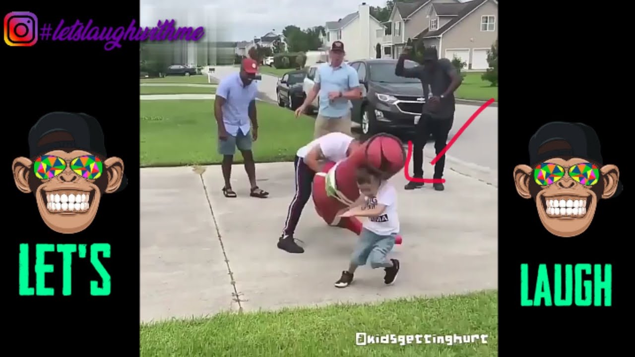 KID'S GETTING HURT l BUSTED PART_1 l LET'S LAUGH