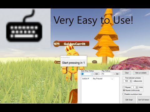 How to Use a Auto-Keyboard Presser for Roblox