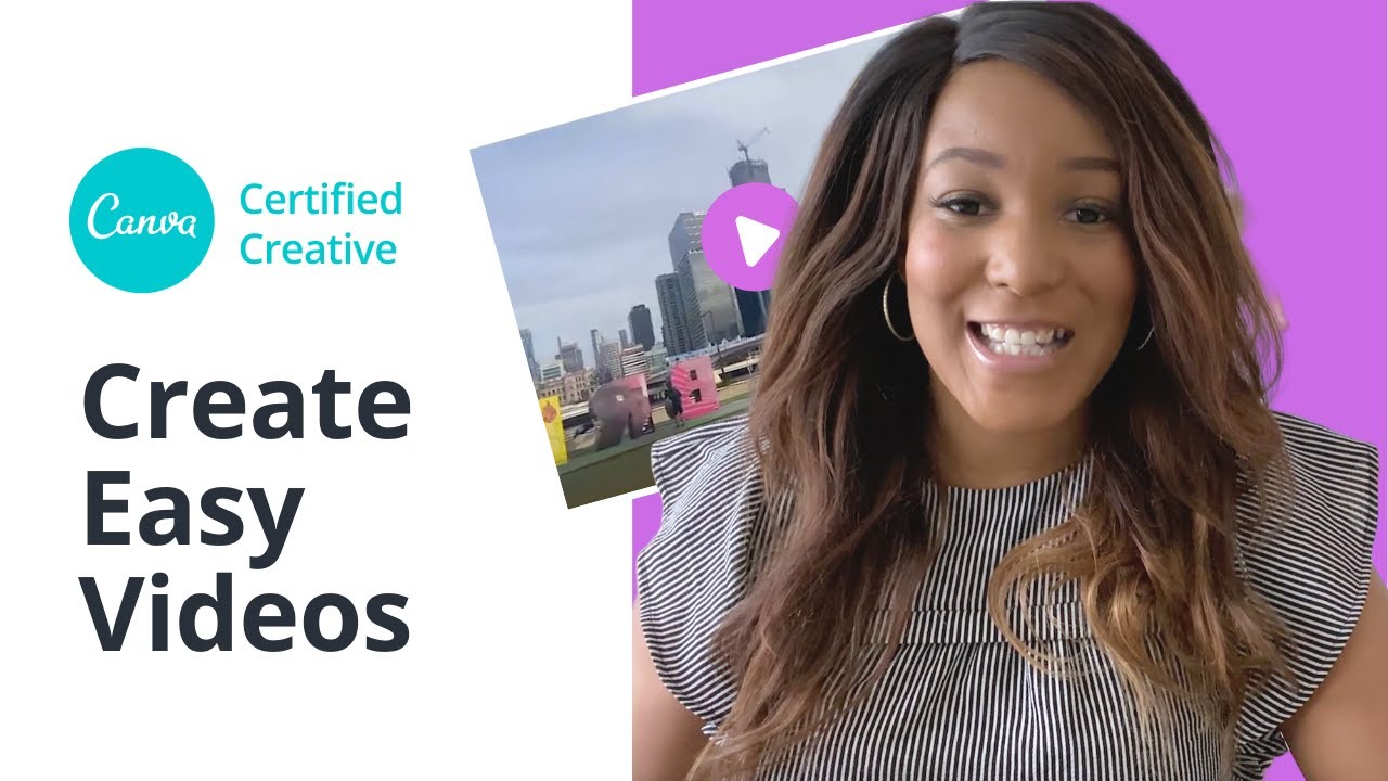 Create EASY VIDEOS with Canva