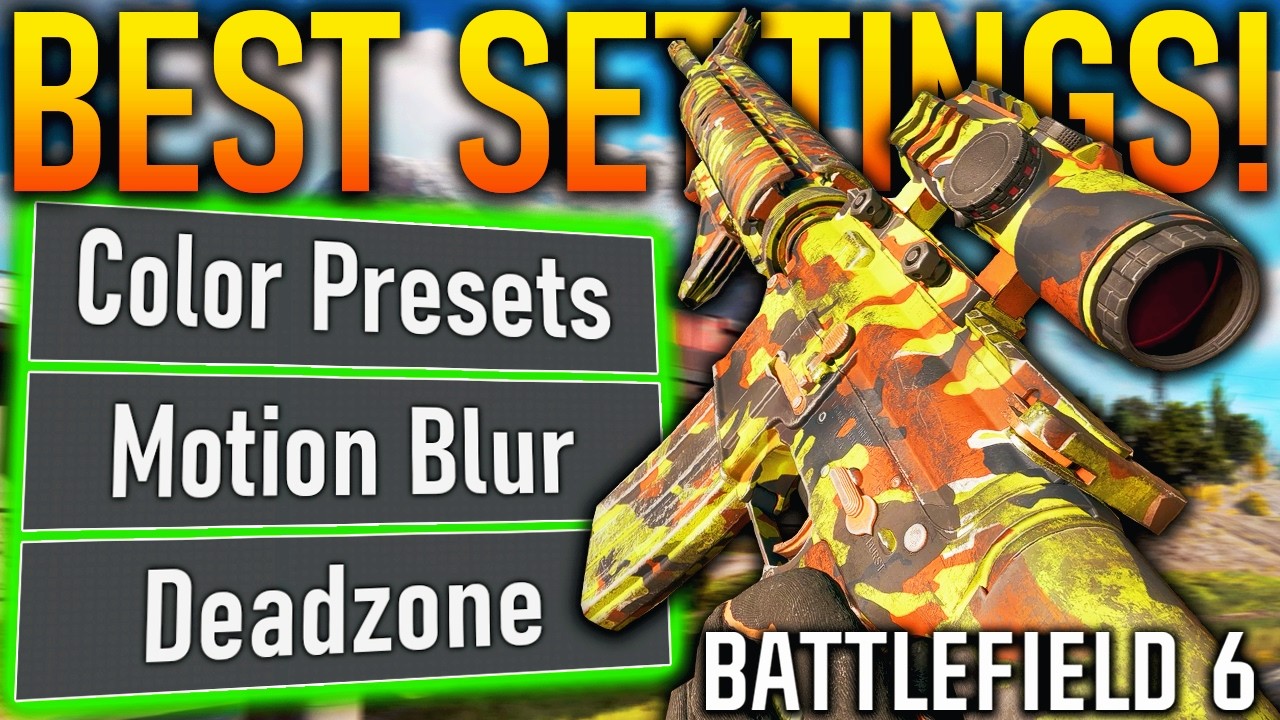 BATTLEFIELD 6: NEW BEST SETTINGS You NEED To Use! (BF6 Season 3 Settings)