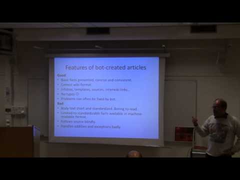 Sverker Johansson: Writing Wikipedia articles by the million