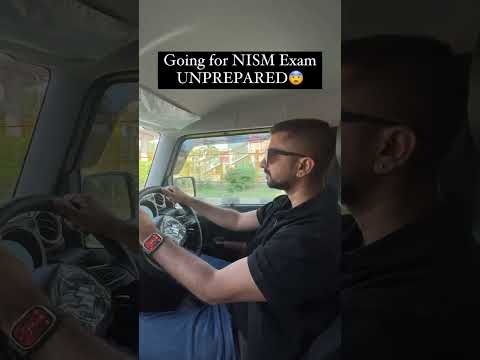 Going for NISM Exam UNPREPARED | Neeraj Arora #shorts
