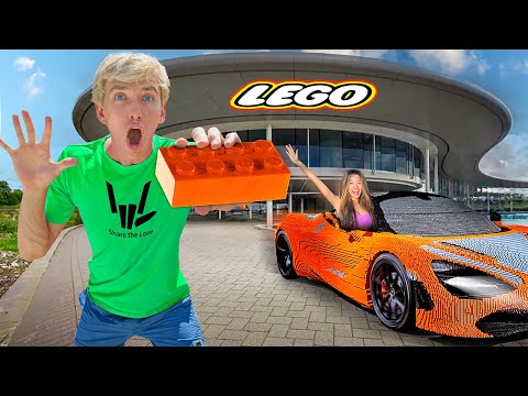 My Spy Best Friend FOUND a LEGO McLAREN at Top Secret Headquarters!!