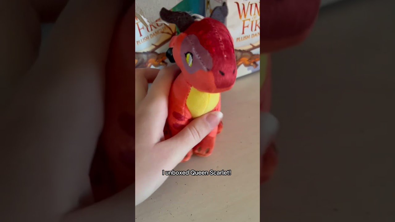 {Part 1} Unboxing Wings of Fire plushies! #wingsoffire #unboxing #dragon #plush #keychain #haul #wof
