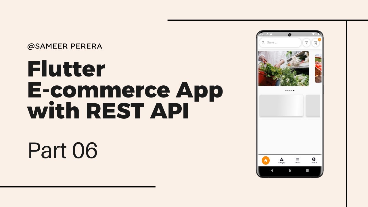 Flutter E-commerce App With REST API - Part 06 - Popular Category#1