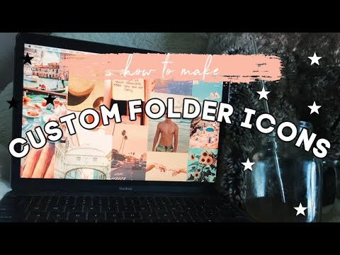 HOW TO CHANGE MAC FOLDER ICONS | MAKE CUSTOM MAC FOLDERS | AESTHETIC DESKTOP TIPS AND TRICKS 2020
