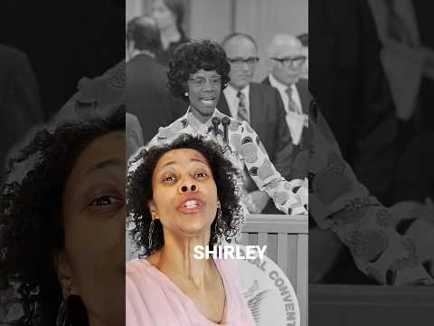 Shirley Chisholm at the Democratic National Convention, July 12, 1972 #blackhistory #blackyoutube