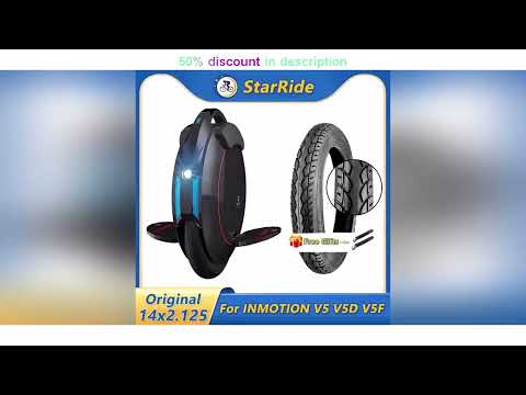 Latest Products You Must Know! Original 14x2.125 Tire for INMOTION V5F V5D V5 Kingsong KS-14D Un