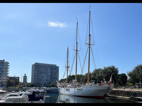 Het zeilschip "De Mercator" een bezoek - une visite - a visit
