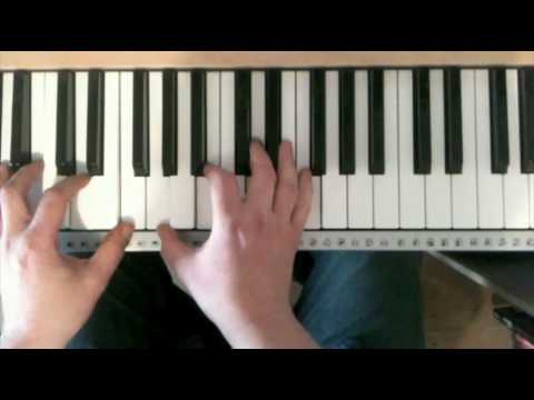 Piano chords: the major seventh