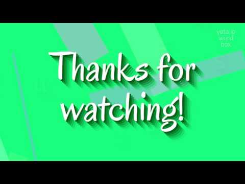 How to say "ferguson"! (High Quality Voices)