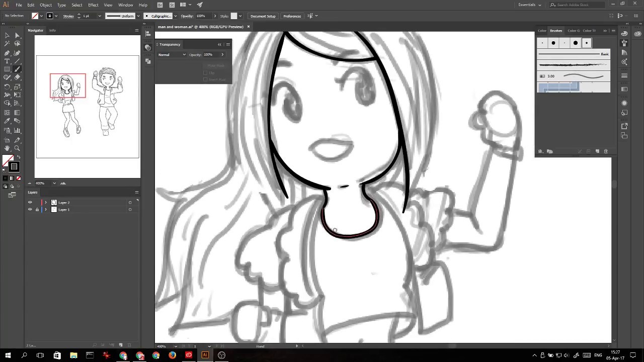 Vector cartoon Illustration