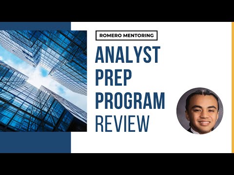 Romero Mentoring Review - Analyst Prep Program - Jaime Rodriguez