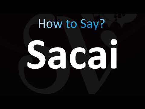 How to Pronounce Sacai (Correctly!)