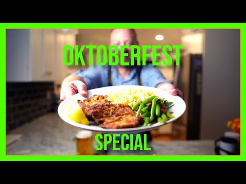 How to make Wienerschnitzel, Spätzle, and Speckbohnen in your backyard! 2023 Oktoberfest Special!