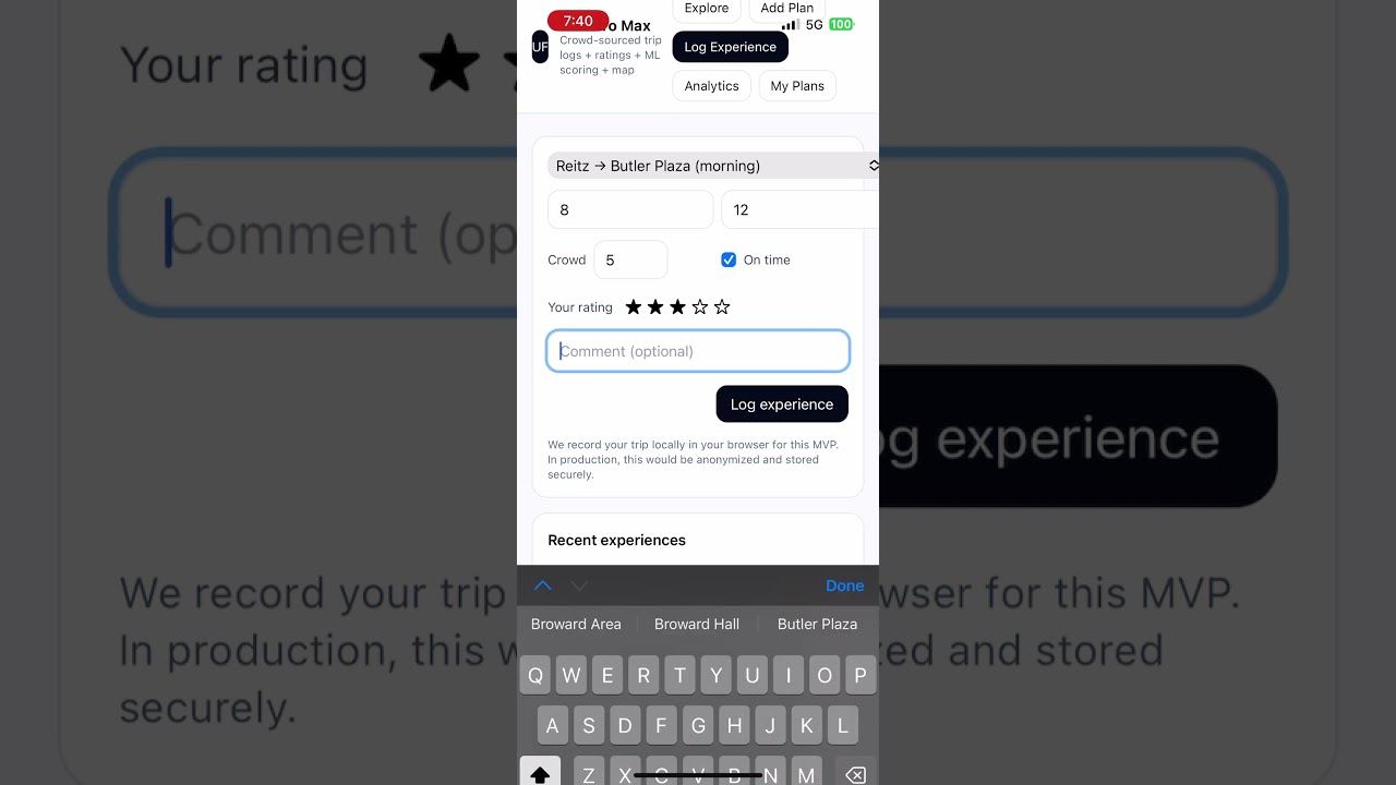 RTS Pro Max demo (2025 UF OSC hackathon)