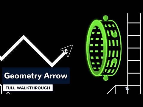 Geometry Arrow - Full Gameplay Walkthrough