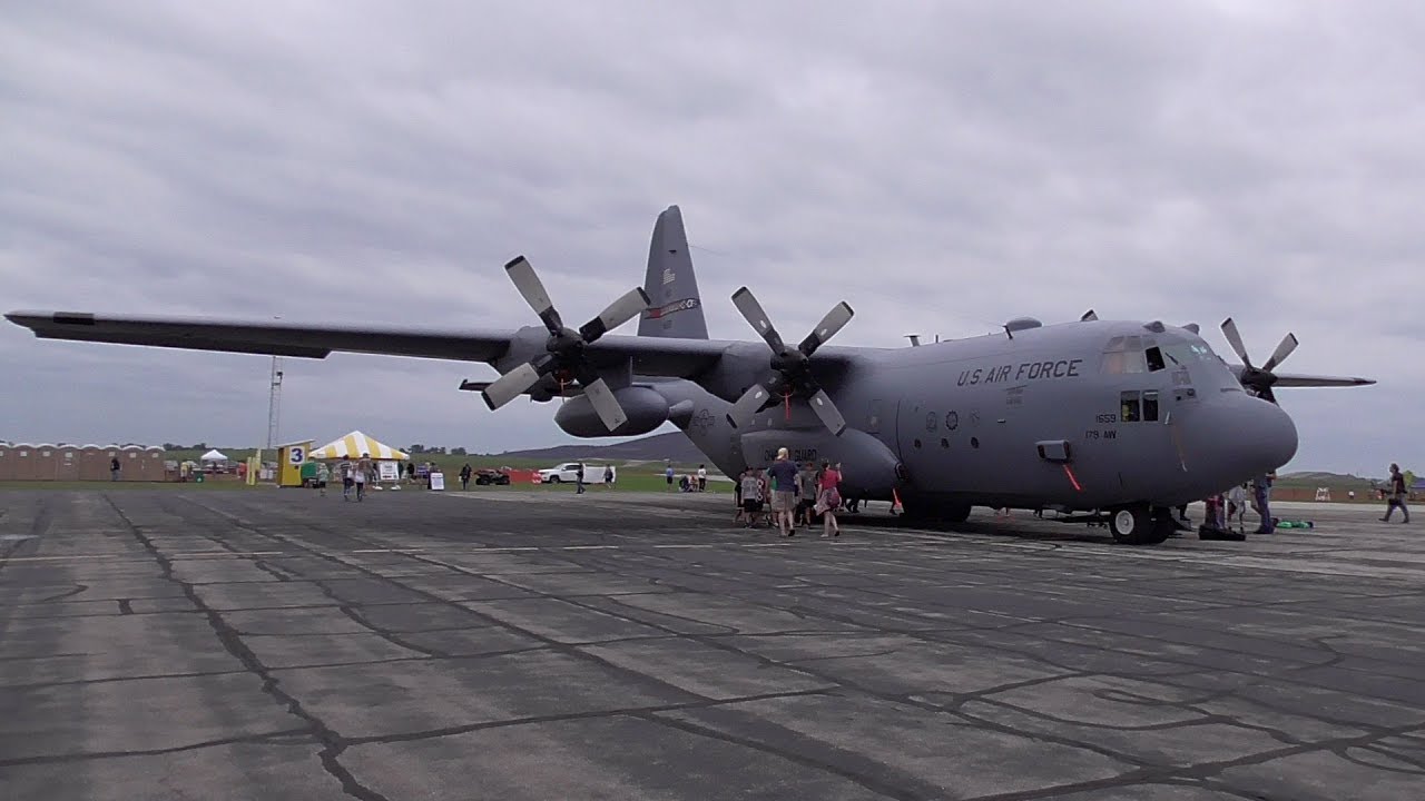 Inside the C-130 Hercules (Walkthrough & tour)