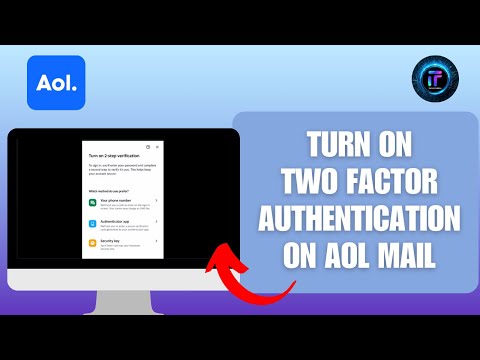 How to Turn On Two-Factor Authentication on AOL Mail | Secure Your AOL Account(2024)