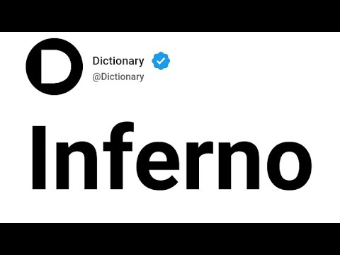 Inferno Meaning In English
