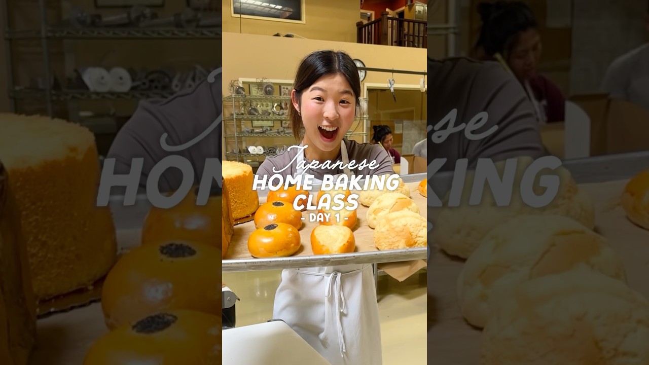 Everything I Baked at a Japanese Home Baking Class | Day 1 🍞 #baking #bakingclass #sanfrancisco