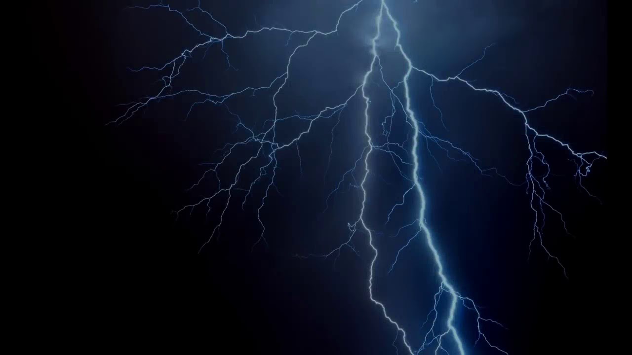 Thunderstorm animation HD
