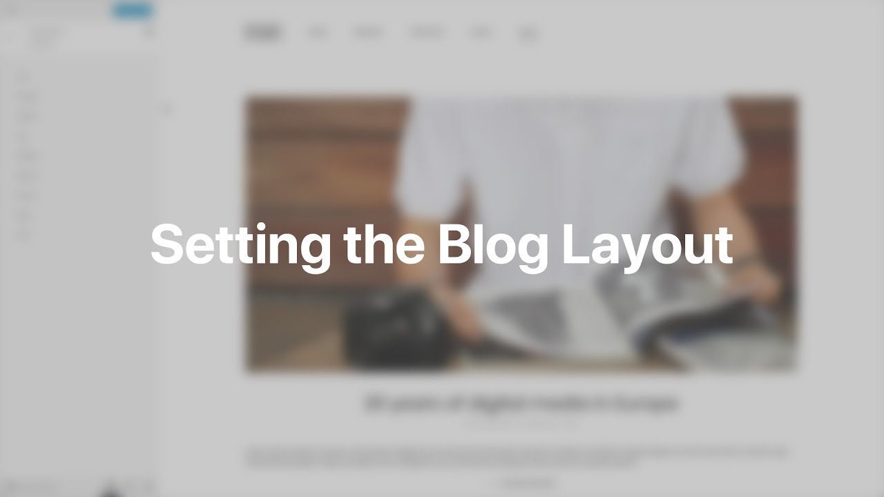 Setting the Blog Layout | YOOtheme Documentation (WordPress)