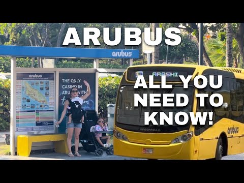 Aruba: Cruiser's Guide for Riding the Arubus | How to Get to Eagle Beach & Palm Beach in Aruba
