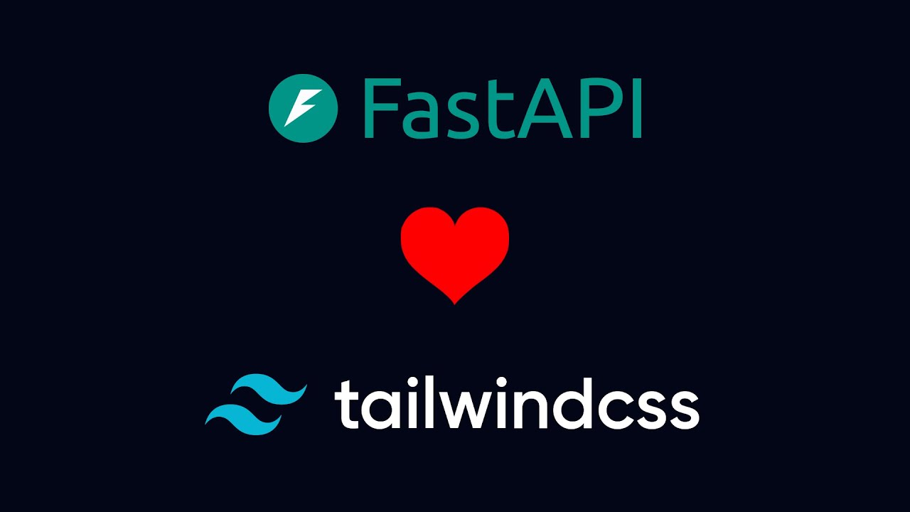 Tailwindcss on FastAPI without NodeJS