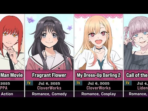 100 Upcoming Anime in Summer 2025 | July to September
