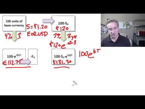 Interest rate parity: visual/mathematical (FRM T3-21b)