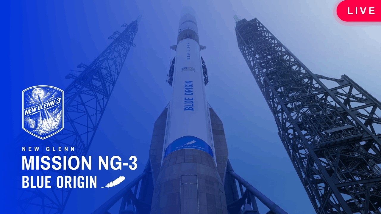 New Glenn NG-3 Mission | Blue Origin Live Launch Coverage