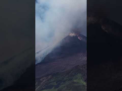 Sicily's Mount Etna erupts