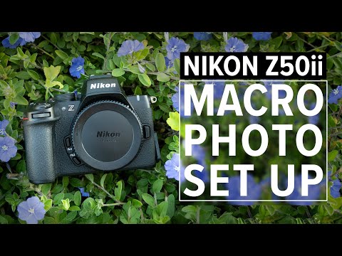 Nikon Z50 II: Macro photography (menu & camera settings) (1784)