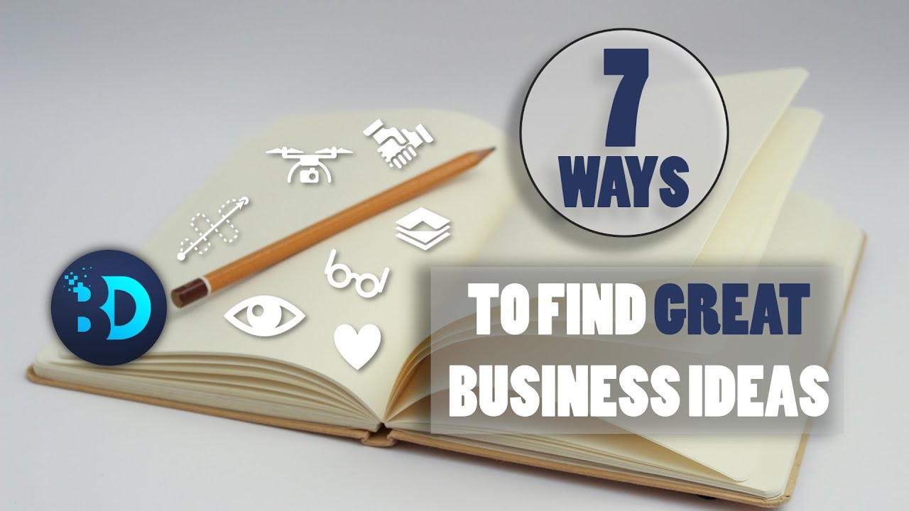 7 Ways to Find Startup Business Ideas